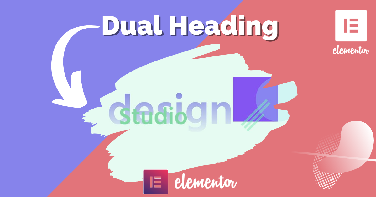 Dual Heading - Official Elementor Addons, Plugins and Widgets