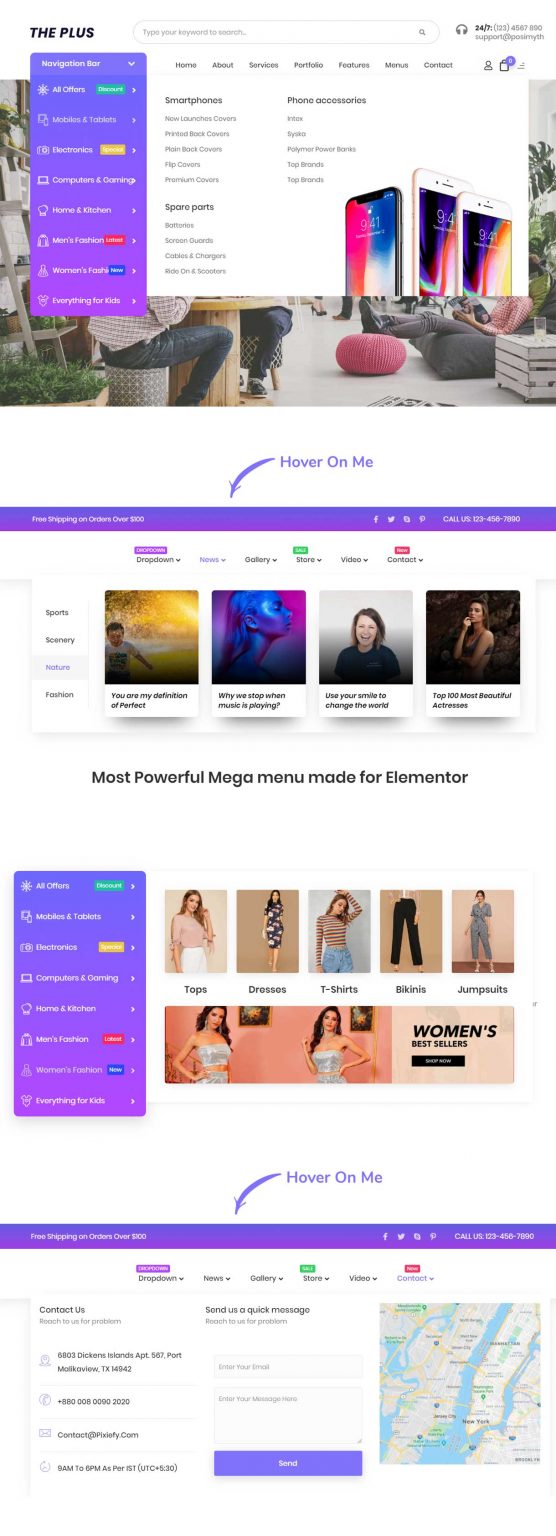 Mega Menu - Official Elementor Addons, Plugins and Widgets