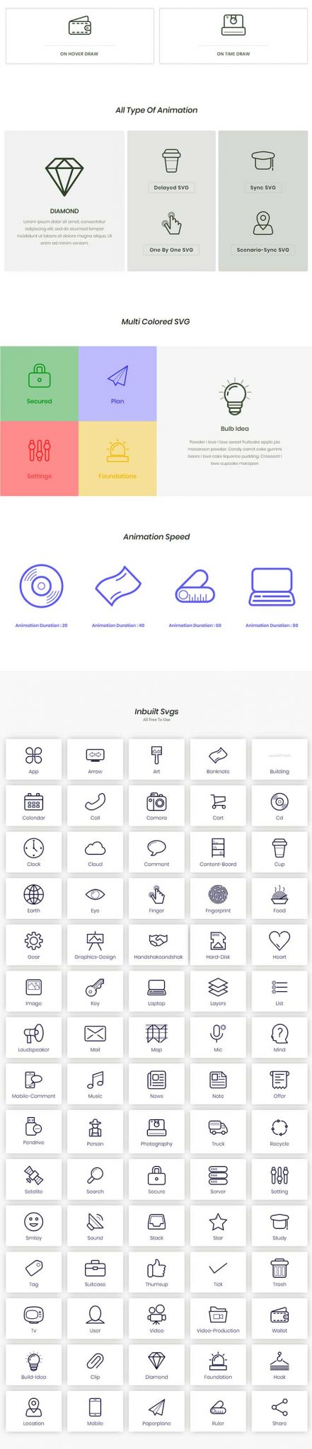 Inline SVG Draw SVG - Official Elementor Addons, Plugins and Widgets