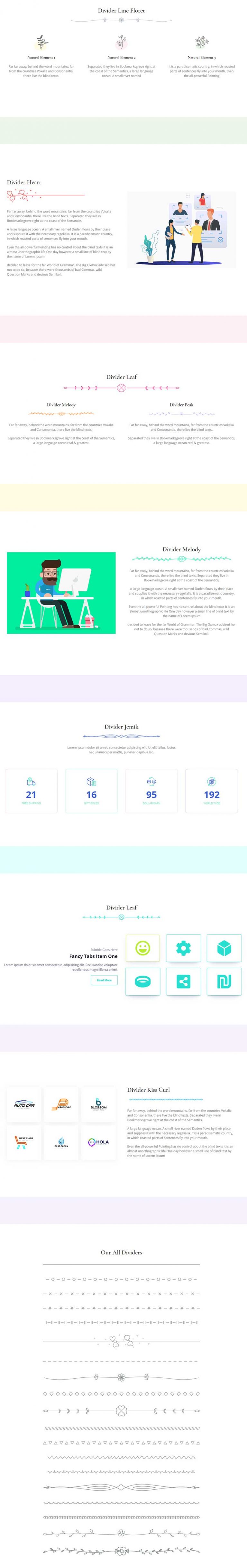 Divider - Official Elementor Addons, Plugins and Widgets