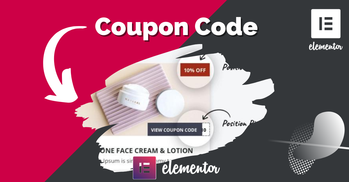 Coupon Code - Official Elementor Addons, Plugins and Widgets