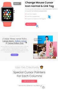Mouse Cursor Icon - Official Elementor Addons, Plugins and Widgets