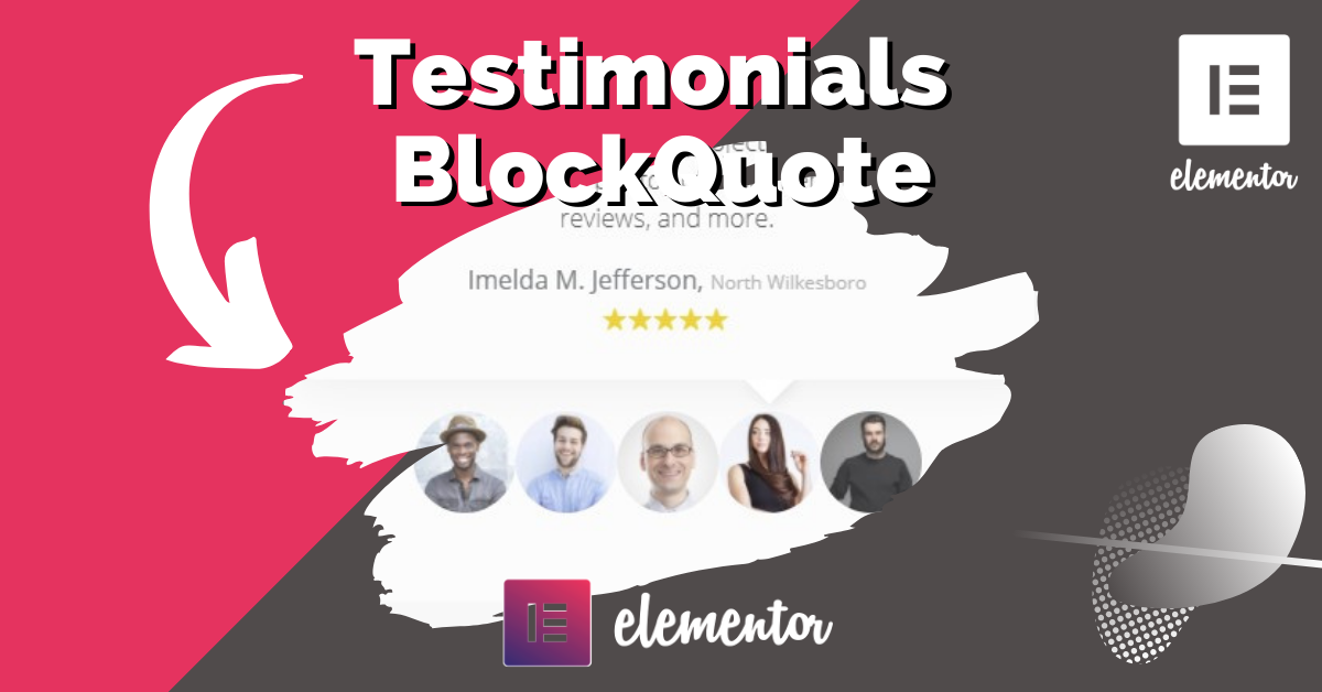 Testimonials & BlockQuote - Official Elementor Addons, Plugins and Widgets